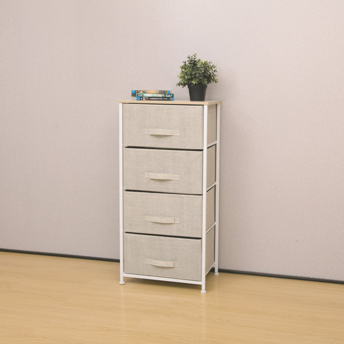 Rebrilliant Mullaly 4 Drawer Storage Drawer Wayfair